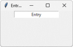 【Python/tkinter】Entry（エントリー）の使い方