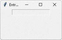 【Python/tkinter】Entry（エントリー）の使い方